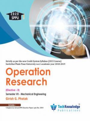 Operation Research BE Mech Techknowledge Pub - Buy Books Online | Online Book Selling Company